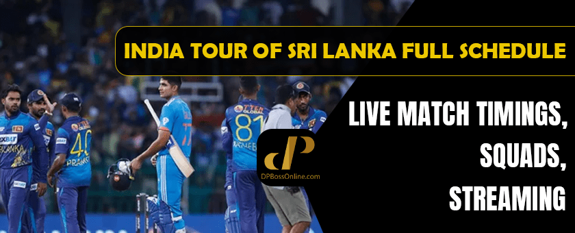India Tour of Sri Lanka 2024 Full Schedule | T20Is and ODIs